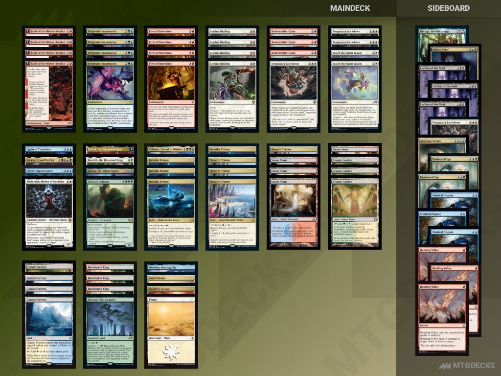 Pioneer Enigmatic Fires deck by Sufyan Khan • MTG DECKS