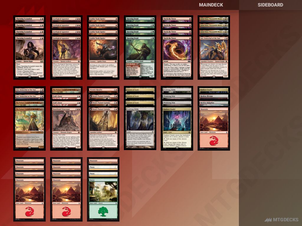 Arena Other Edge Pia deck by postscriptthree • MTG DECKS