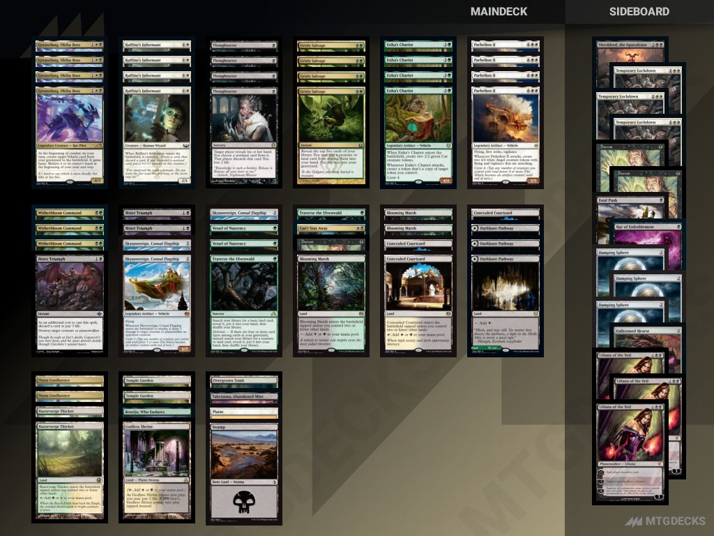 Arena Explorer Abzan Greasefang(4) deck by CptEstruga • MTG DECKS