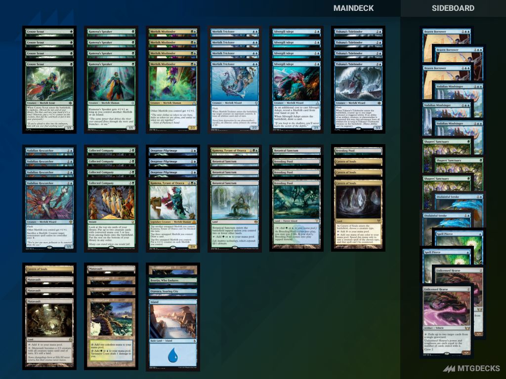 Arena Explorer E Merfolk deck by cjeffcoatjr • MTG DECKS