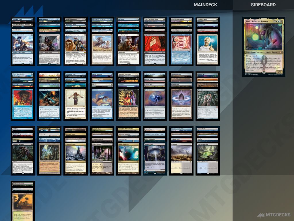 The best Commander competition (TC Osaka, Japan) | December 01 • MTG DECKS