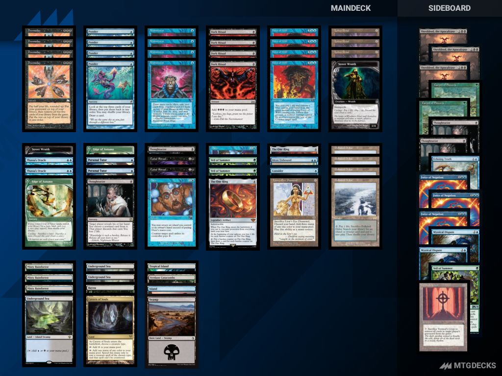 Legacy 渡辺 deck by Katou Kazuma • MTG DECKS
