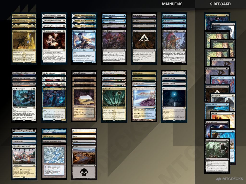 Arena Standard [S] RAFFY III deck by r8rak2 • MTG DECKS
