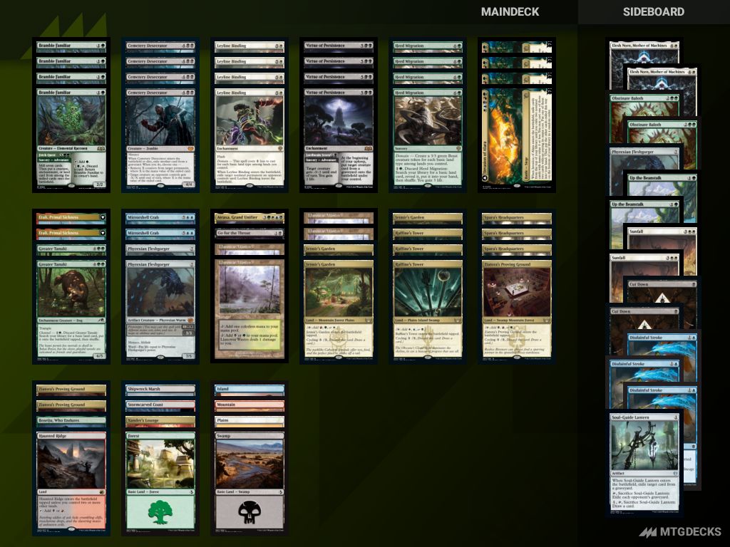 Arena Standard 5 Color Domain BO3 IMport deck by Gary3k • MTG DECKS
