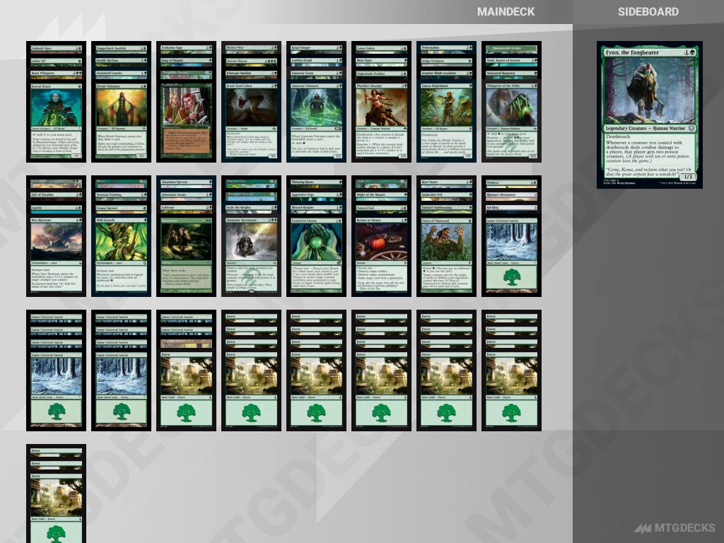 Commander Grimcrack Green deck by Tigurius • MTG DECKS