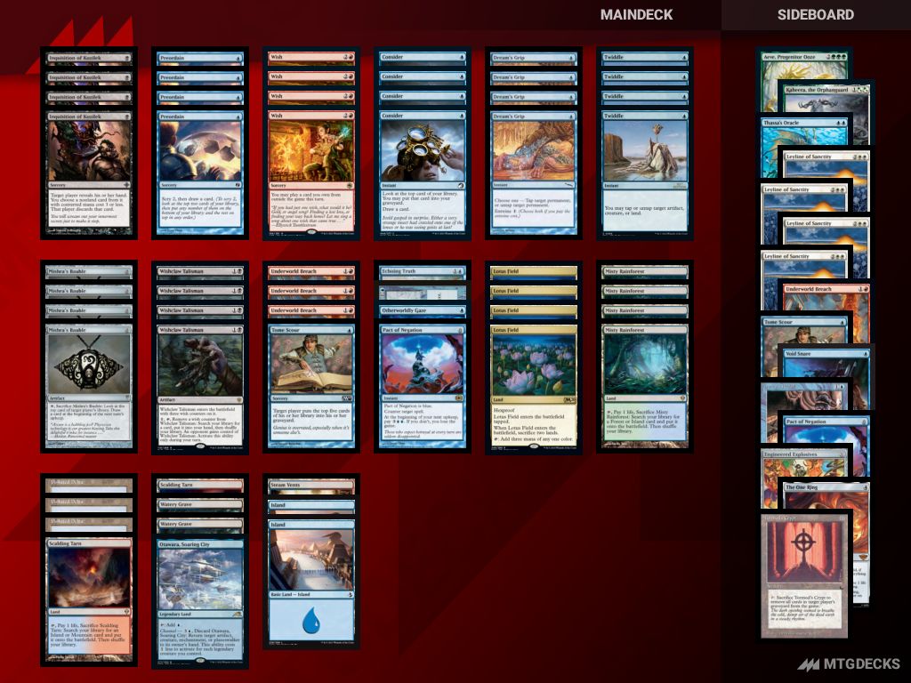 Modern Lotus Breach Combo deck by Alakai • MTG DECKS