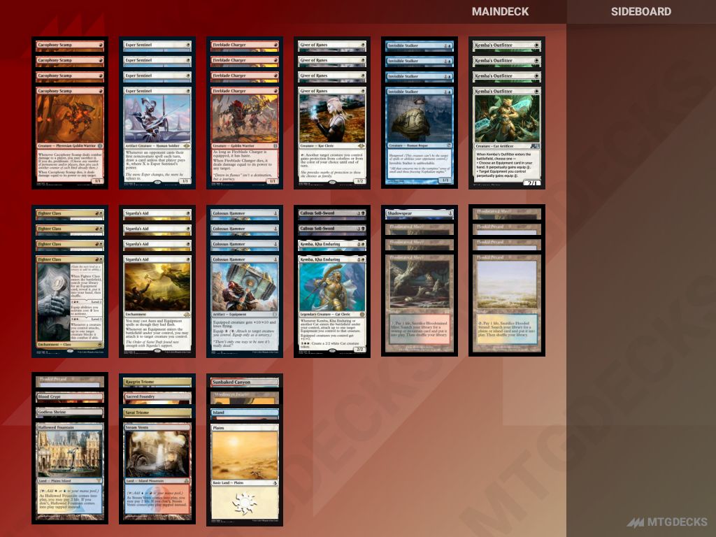 Timeless Hammer deck by Uniforce • MTG DECKS