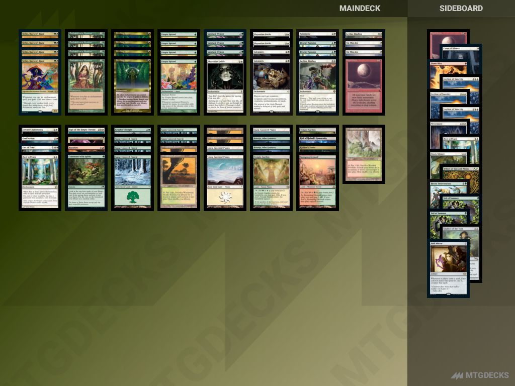 Modern The Grove deck by Andrew Skolnick • MTG DECKS