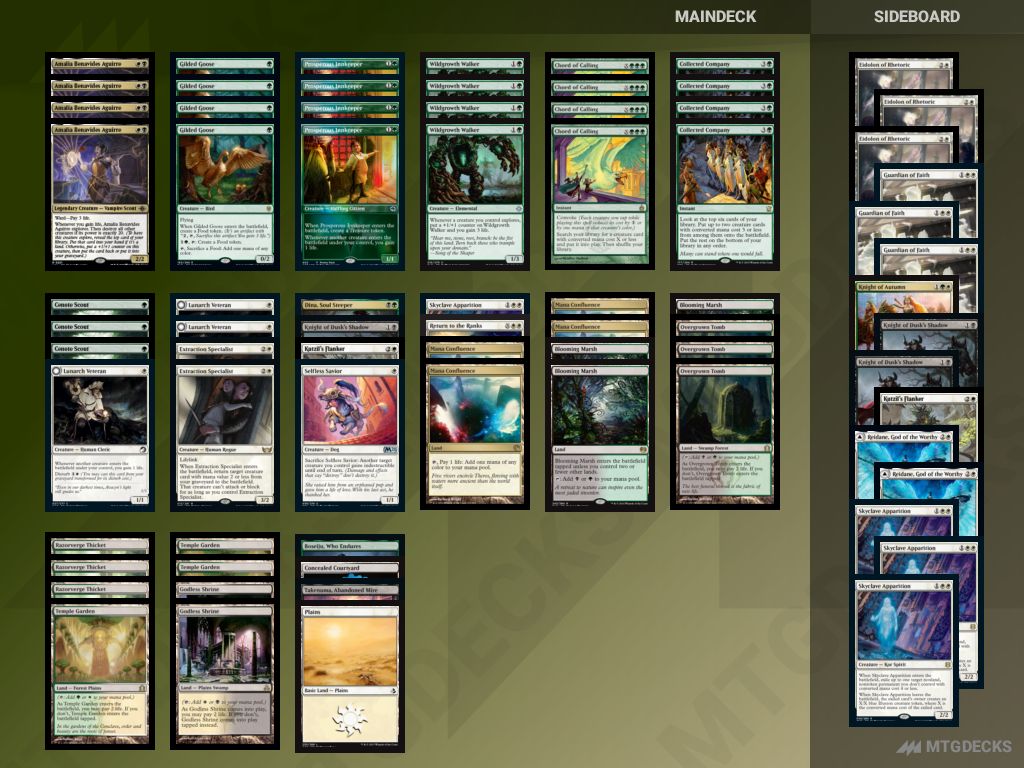 Pioneer Amalia Combo deck by Mason Grode • MTG DECKS