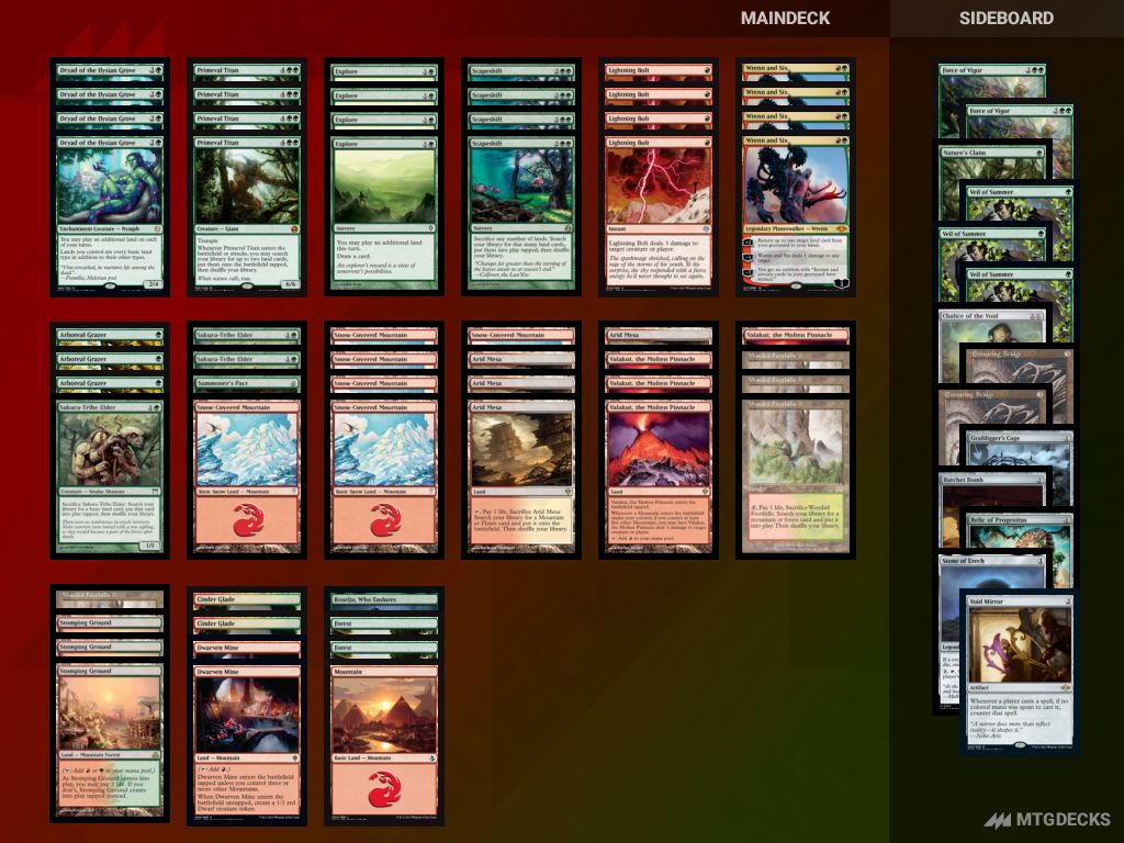 Modern Titan Shift deck by Justin Jones • MTG DECKS