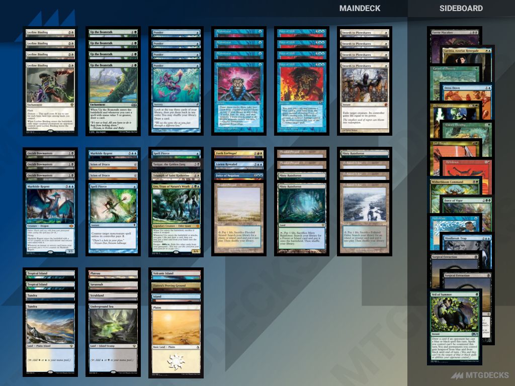 Legacy 5c Control deck by Adam Najman • MTG DECKS