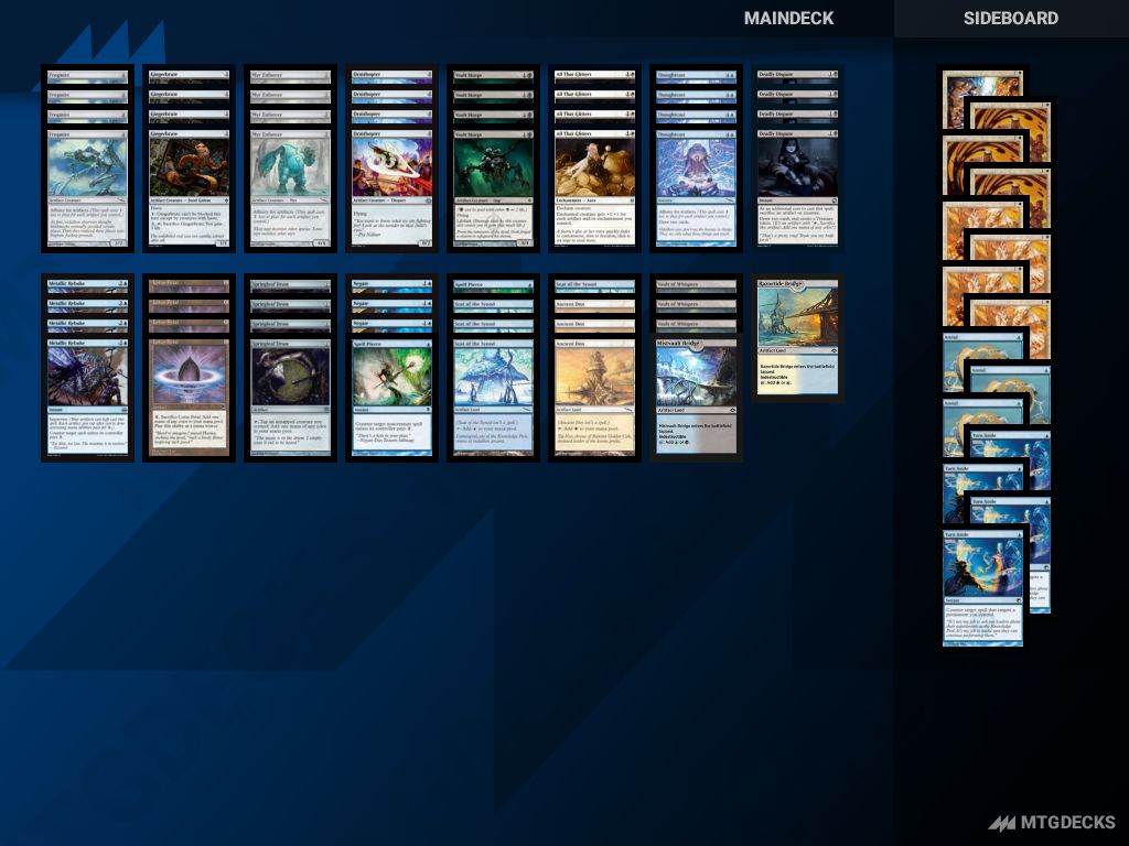 Pauper Affinity Lotus deck by Stefano Tarabella • MTG DECKS