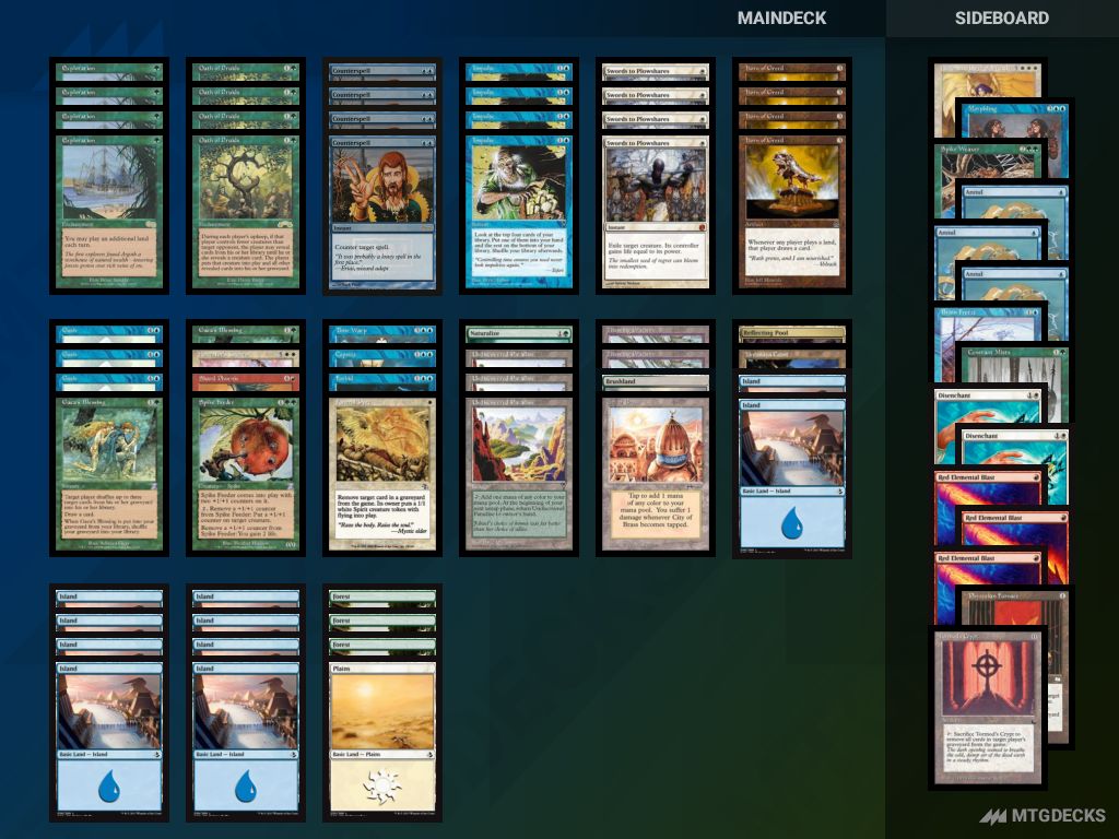 Premodern Lands deck by Mathew Duren • MTG DECKS