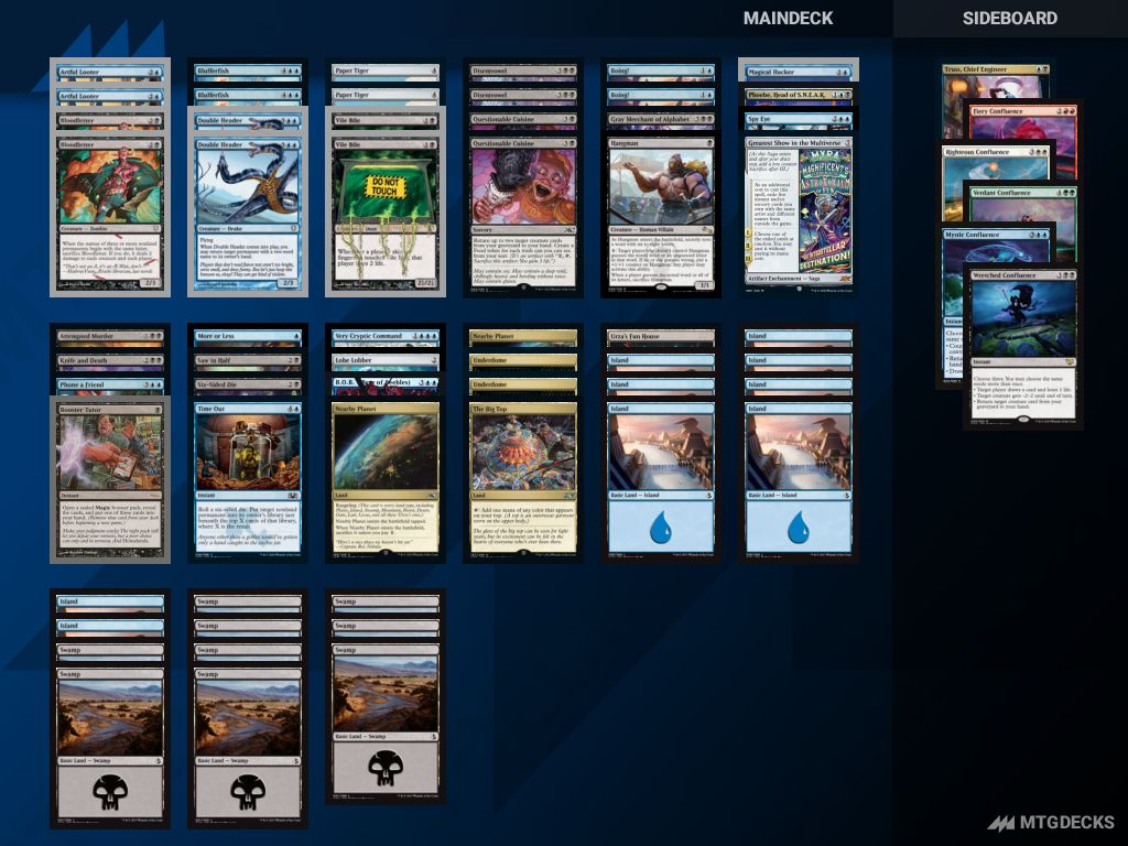 Brawl Unbrawl - Dimir - Truss, Chief Engineer deck by WhiskeyBepis ...