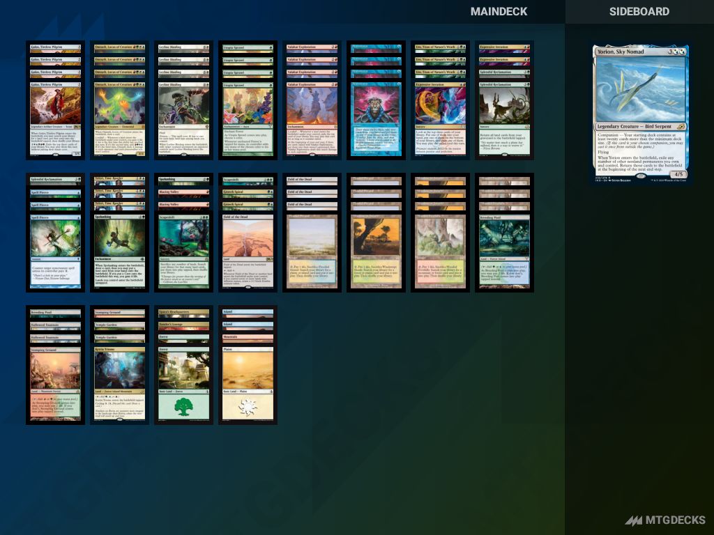Timeless Four Color Yorion deck by MTGA-Assistant-Meta • MTG DECKS