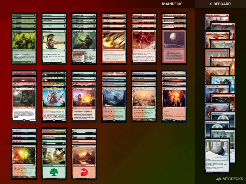 Arena Timeless [T] LD Moon deck by timeEater • MTG DECKS