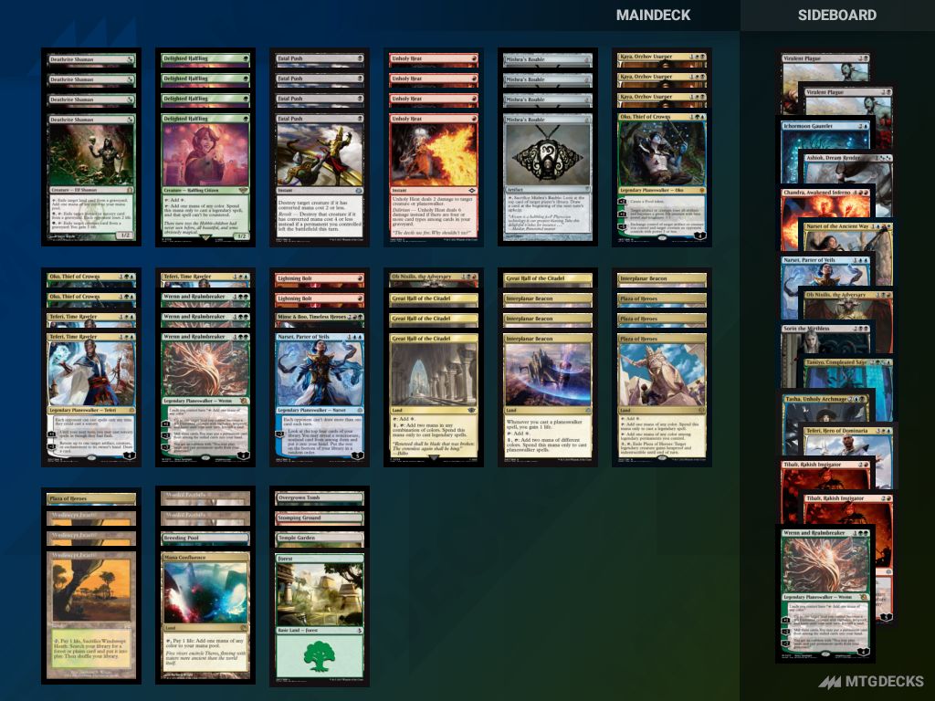 Arena Timeless (T) planeswalker deck by alfalfa1 • MTG DECKS