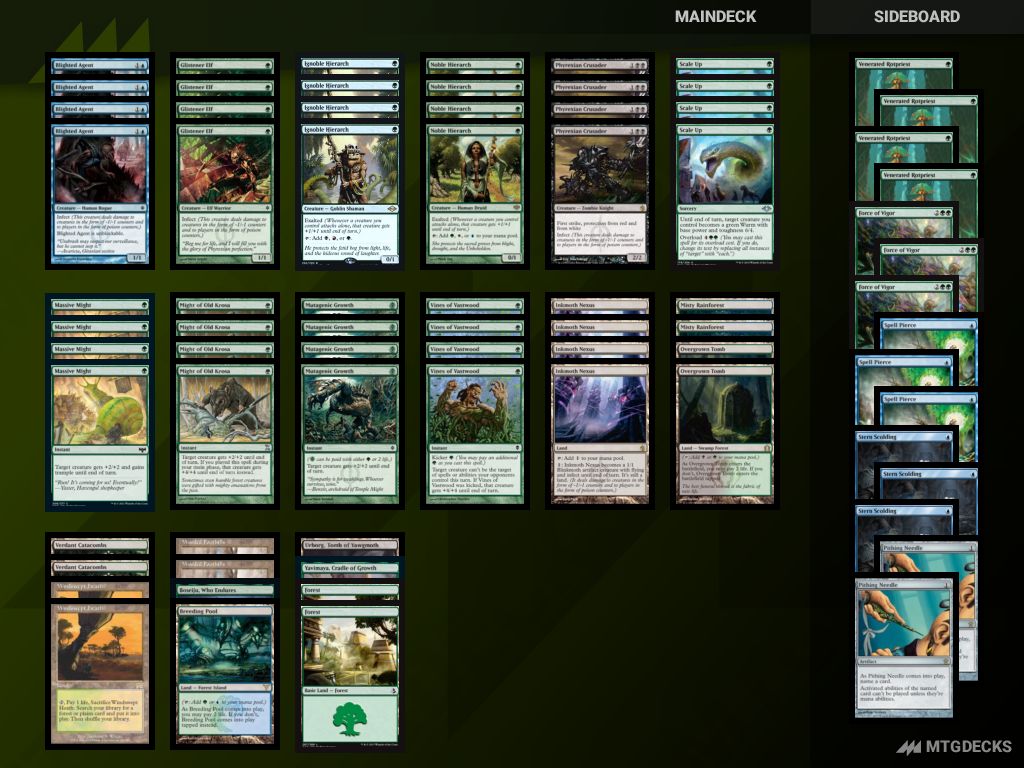 Modern Infect deck by jj555s • MTG DECKS