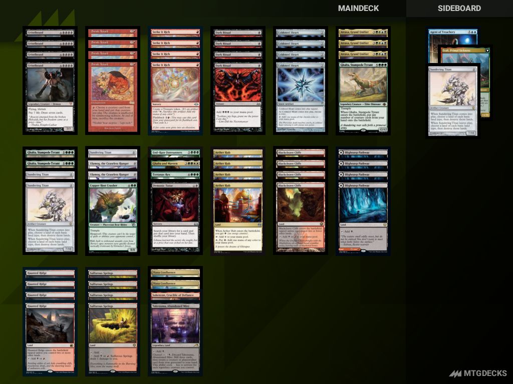 Timeless Five Color deck by MTGA-Assistant-Meta • MTG DECKS
