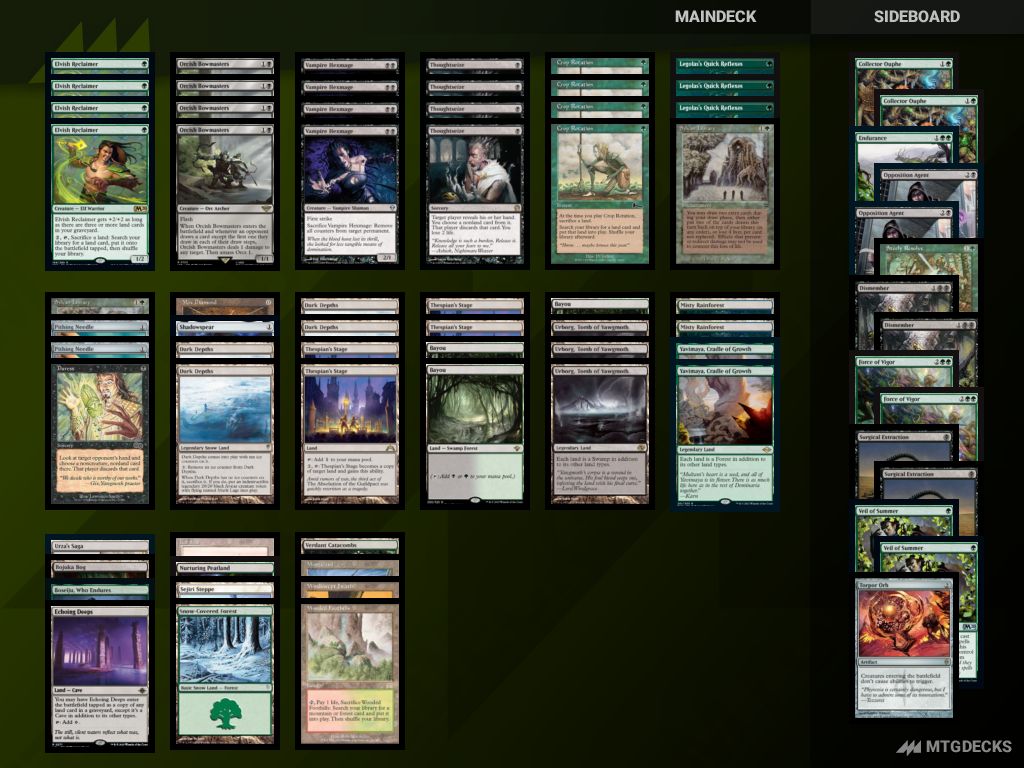 Legacy Dark Depths deck by TERANO • MTG DECKS