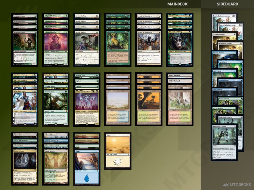 Arena Timeless NO Field deck by JimDavisMTG • MTG DECKS