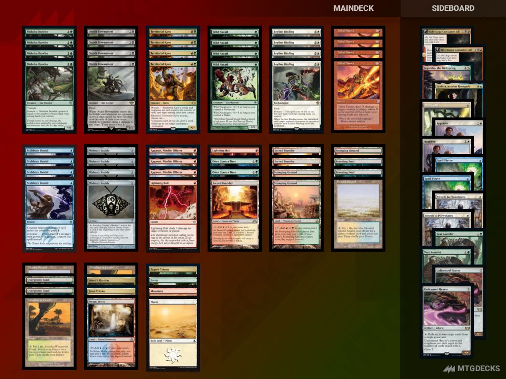 Timeless zoo deck by hossssssssssss • MTG DECKS