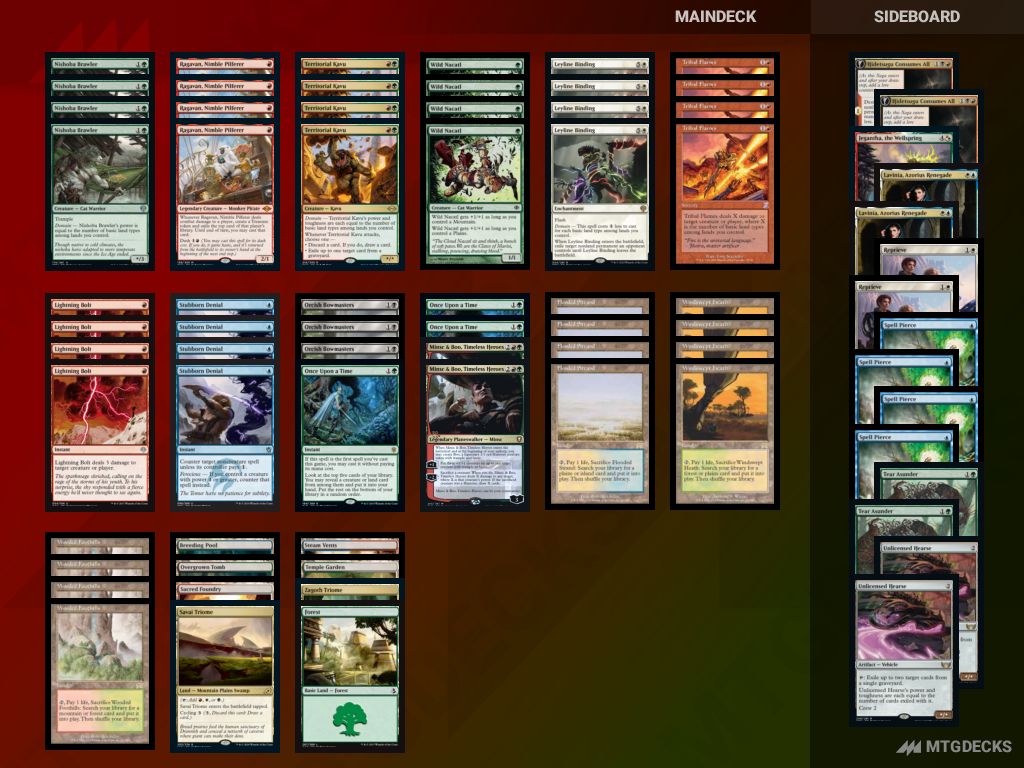 Arena Timeless T - 5 Color Zoo deck by TheNerdySteve • MTG DECKS