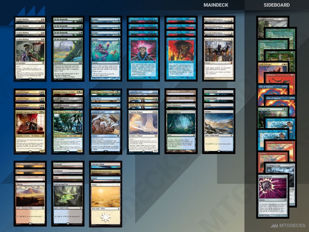 Legacy Multi Color Control deck by Tatsuys Kudo • MTG DECKS