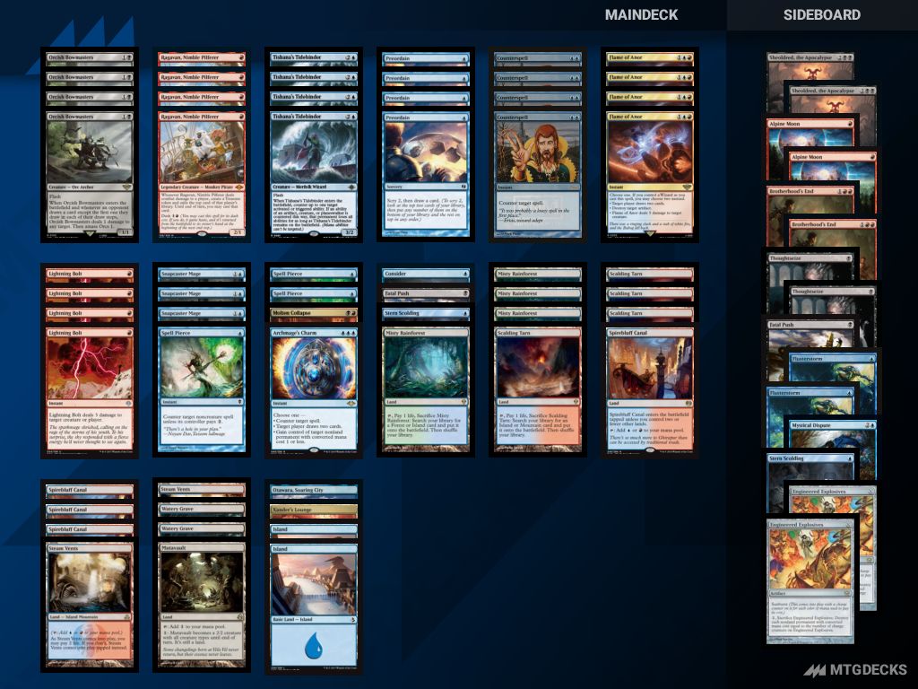 Modern Grixis Control deck by FlowingSpice • MTG DECKS