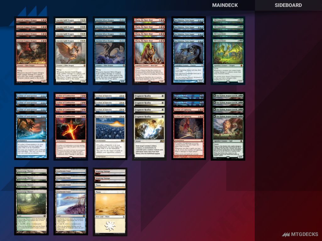 Timeless SURPRISE VESUVAN deck by xXMICHELRXx • MTG DECKS