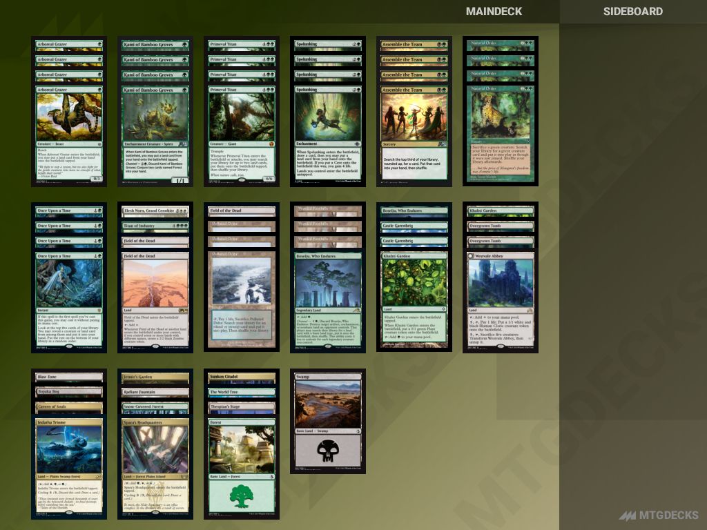 Timeless Abzan deck by MTGA-Assistant-Meta • MTG DECKS