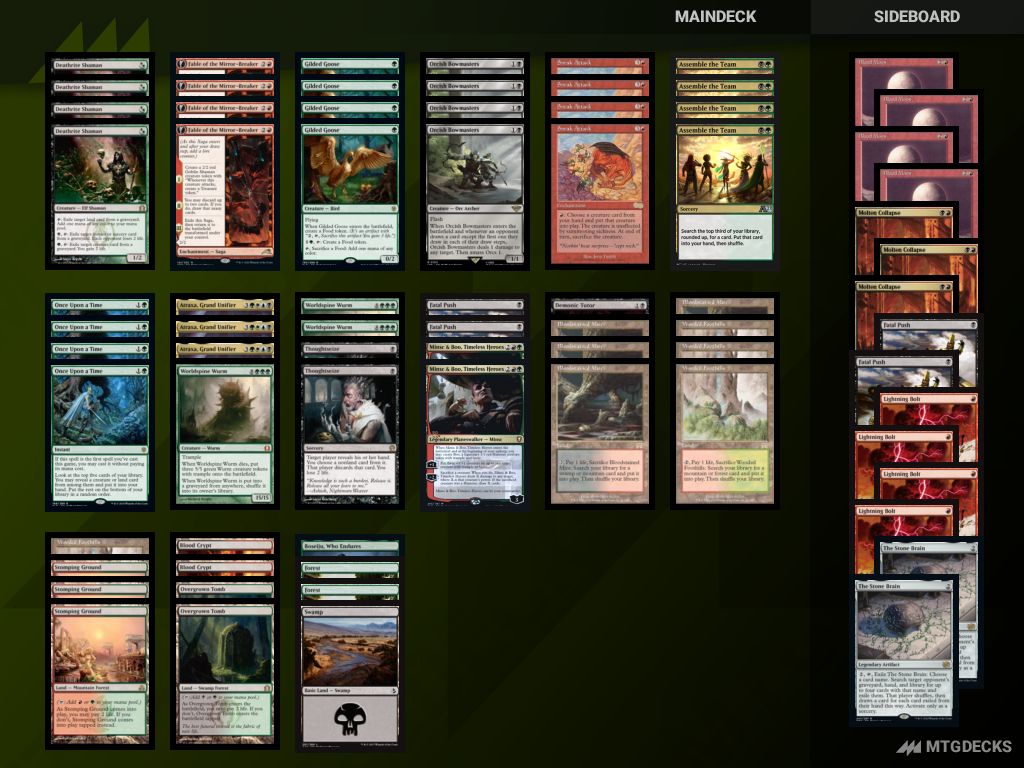 Arena Timeless Sneaky Moon (T) deck by HamHocks42 • MTG DECKS