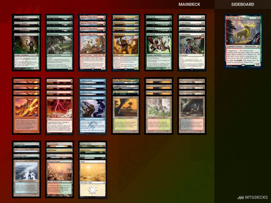 Timeless Five Color Jegantha deck by MTGA-Assistant-Meta • MTG DECKS