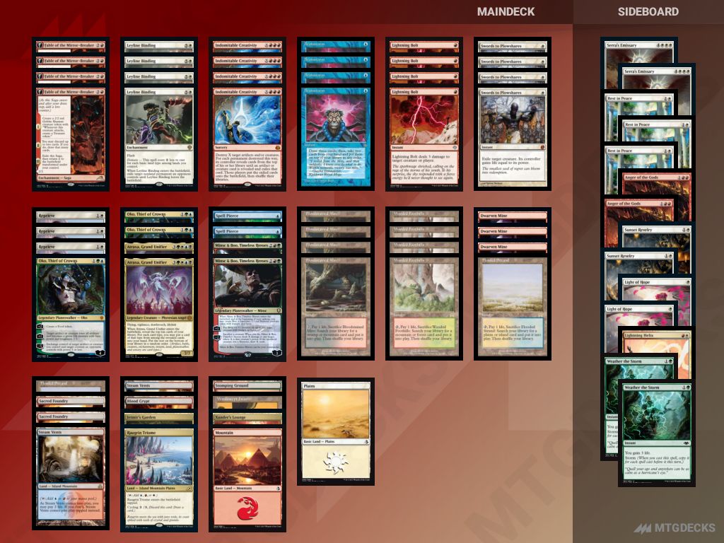 MTG Timeless 4 Color Creativity top decks • MTG DECKS