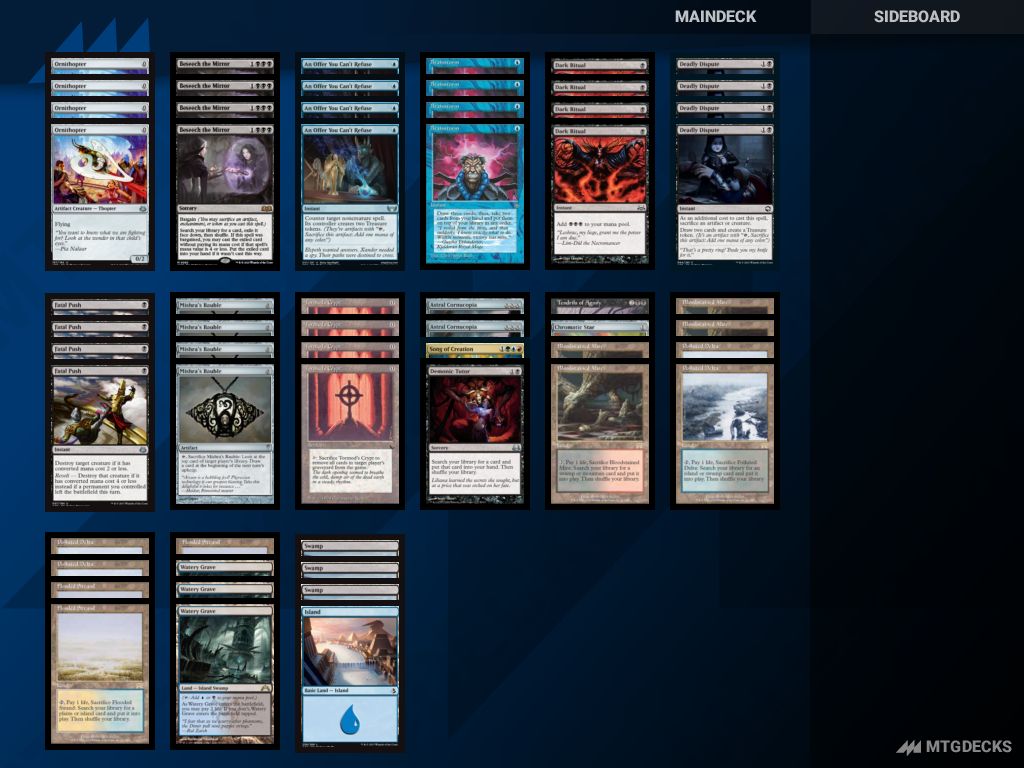 Timeless Song Storm deck by LegenVD • MTG DECKS