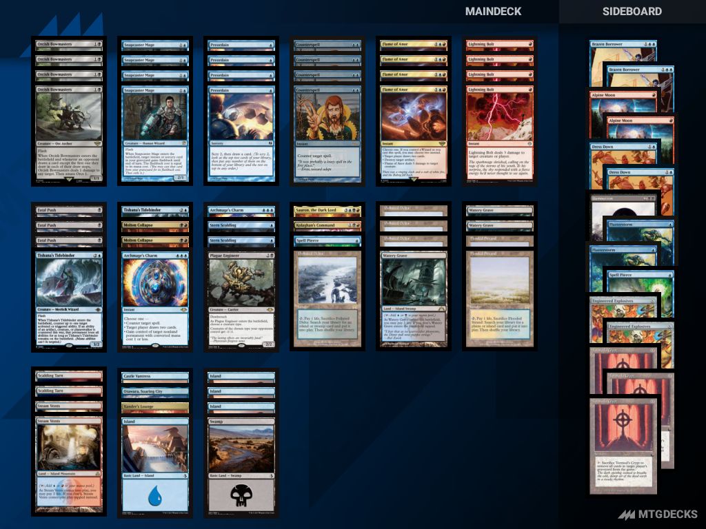 Modern Sauron Control deck by Tim Hansson • MTG DECKS