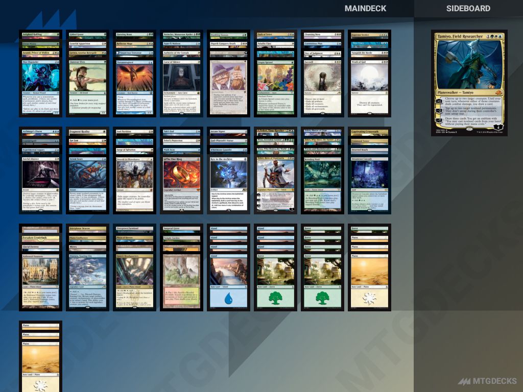 Historic-Brawl Tamiyo, Field Researcher deck by MTGA-Assistant-Meta ...