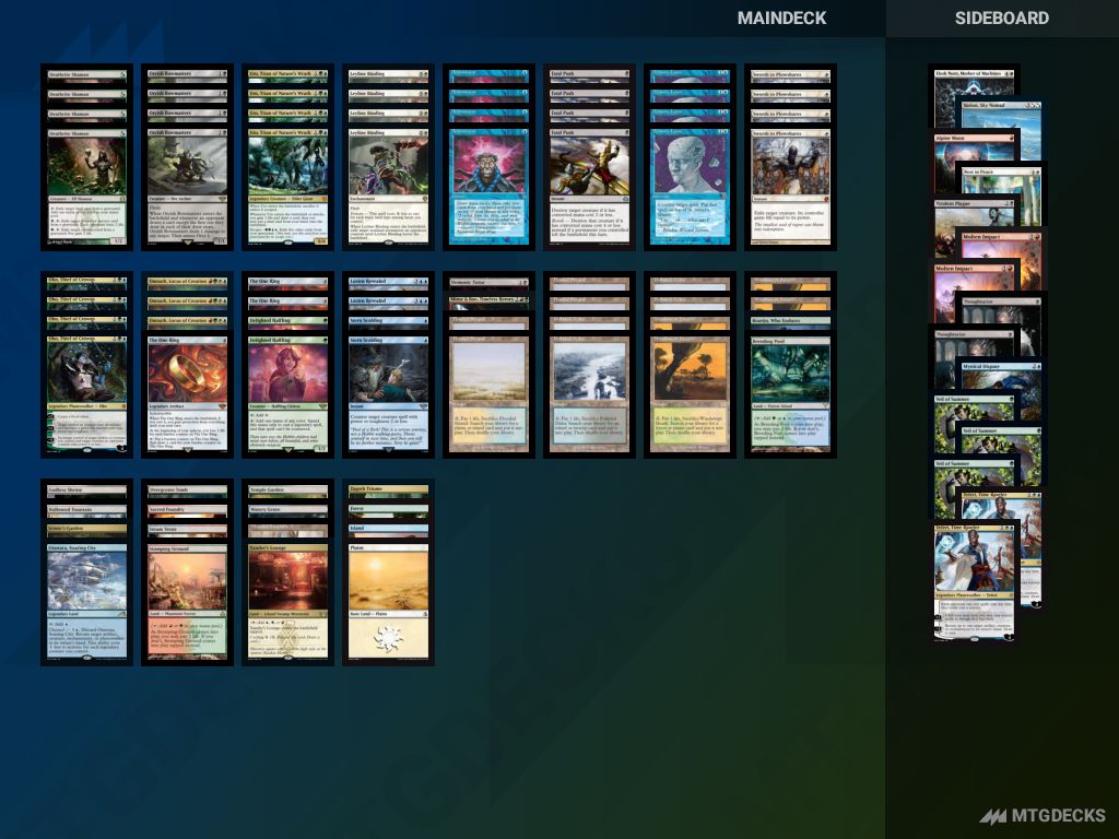 Arena Timeless 5 Color Yorion deck by Tobia Daniele Nappi • MTG DECKS