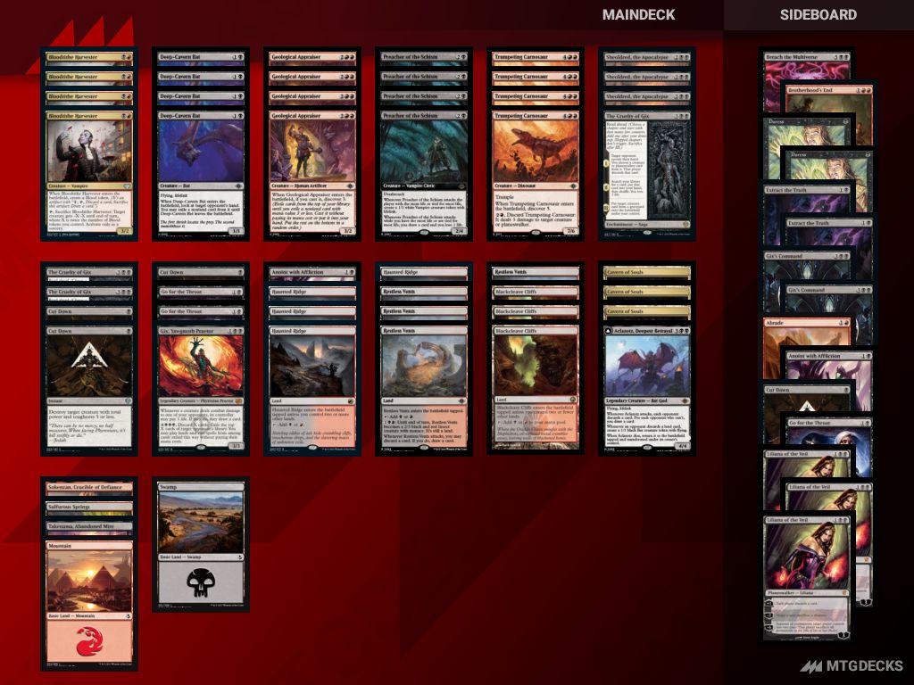 Standard Rakdos Discover deck by LitPlays • MTG DECKS