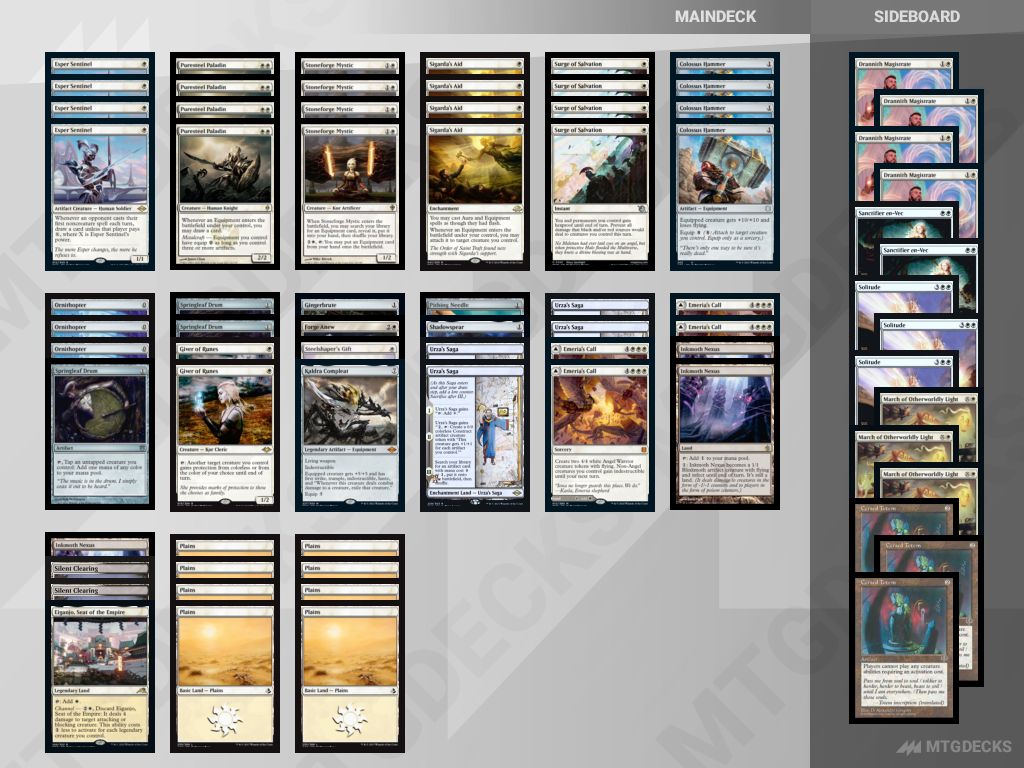 Modern Hammer Time deck by Varga Alex • MTG DECKS
