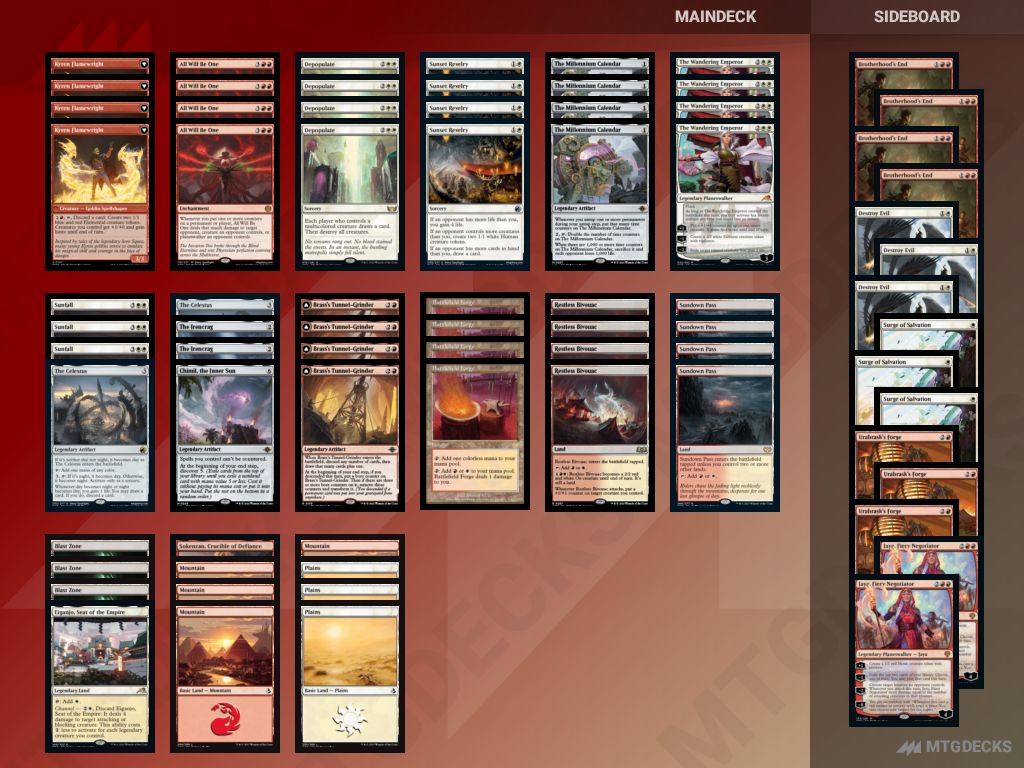 Arena Standard Boros Pia deck by Hudson Santos • MTG DECKS