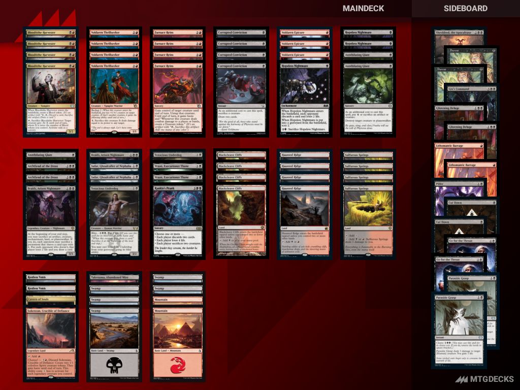 Arena Standard (s) rb sac deck by UlyssesInvictus • MTG DECKS