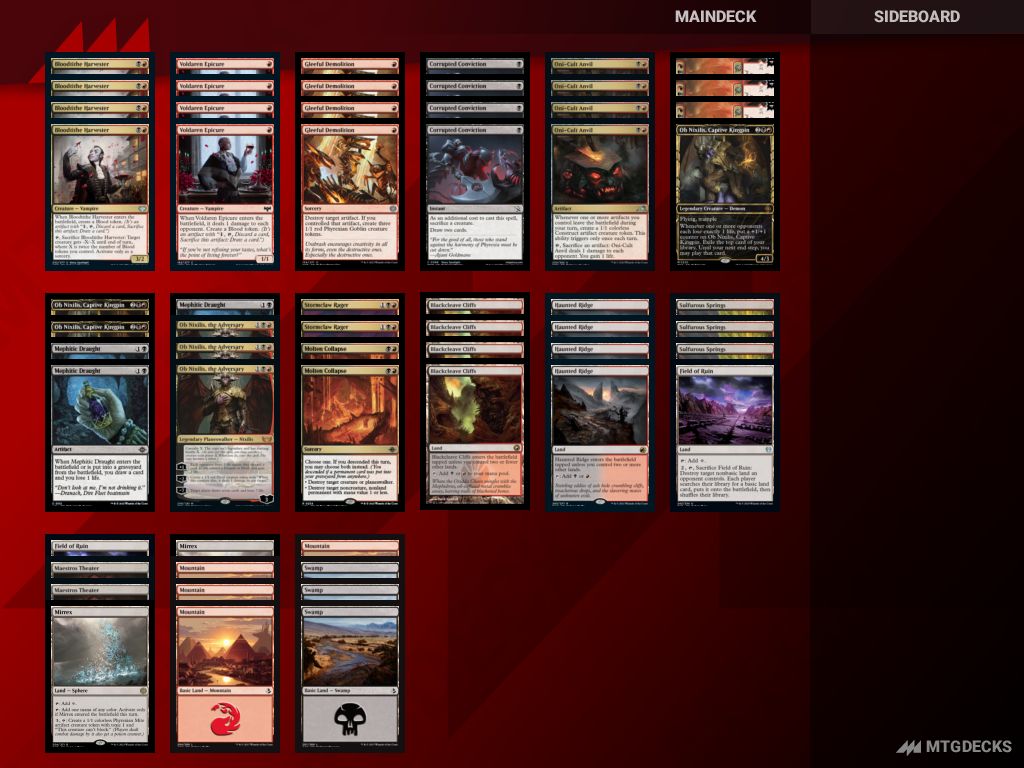 Arena Standard King Pins Army deck by Fleshgrafter • MTG DECKS