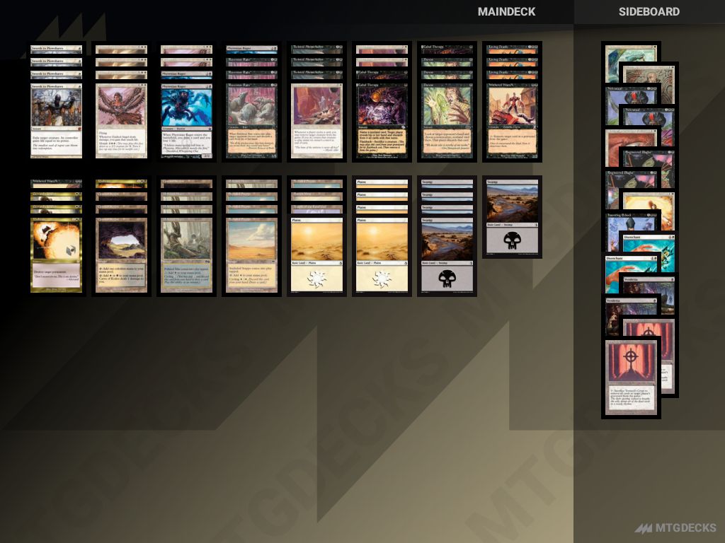 MTG Premodern Living Slide top decks • MTG DECKS