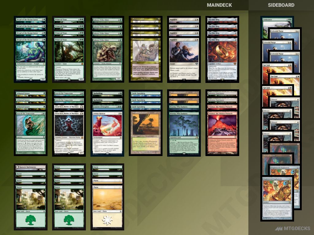 Modern Amutless titan deck by mistakenn69 • MTG DECKS