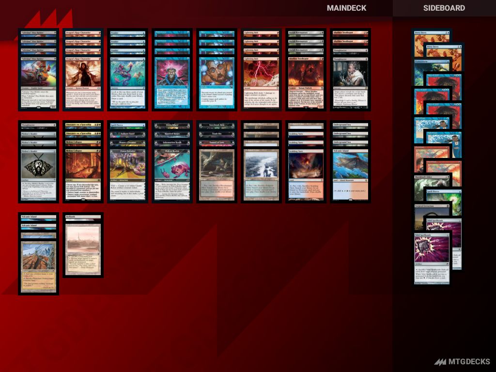 Legacy Grixis Tempo deck by Peter van der Ham • MTG DECKS