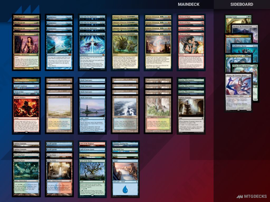 Arena Timeless T - TROMPERY 1.2 deck by Hagera • MTG DECKS