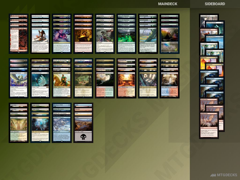 Pioneer Enigmatic Fires deck by Kyle Jacobson • MTG DECKS