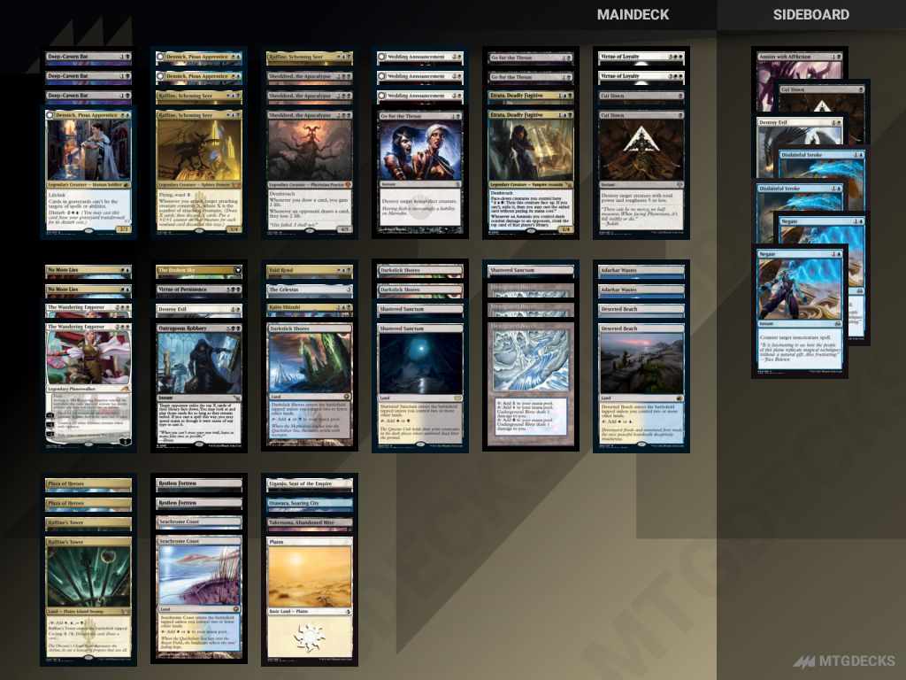 Arena Standard Etrata deck by Nivea • MTG DECKS