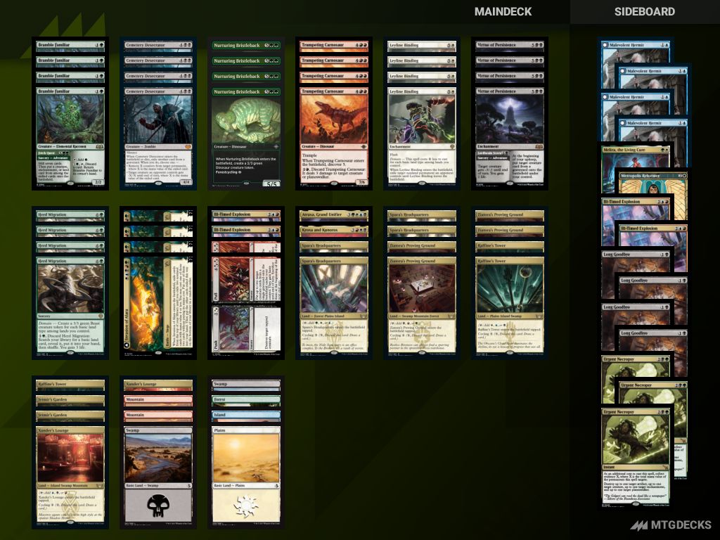 Arena Standard Five-color Control deck by Matsukasa10 • MTG DECKS